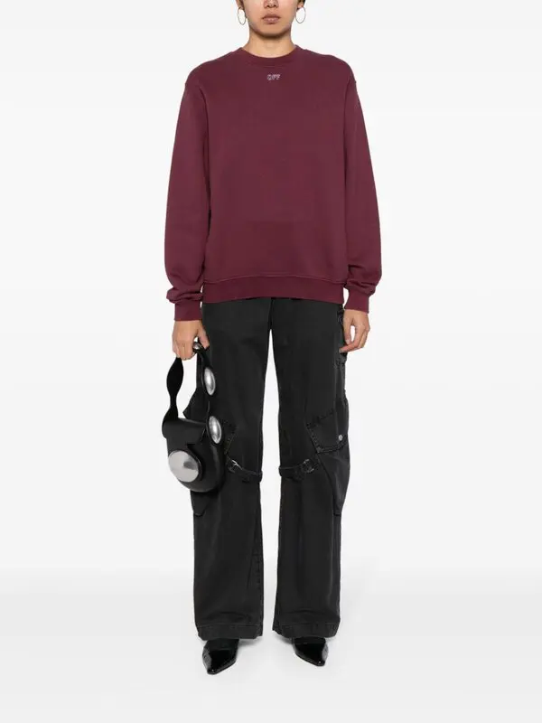 Off-White Embroidered Arrows Sweatshirt