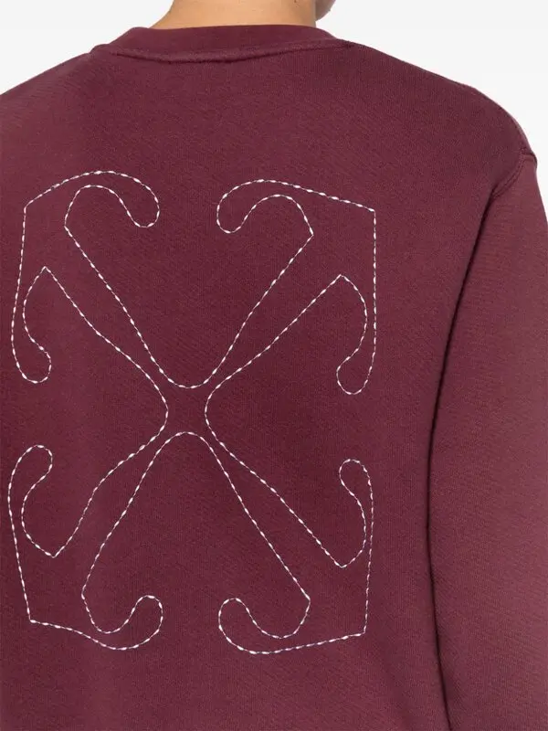 Off-White Embroidered Arrows Sweatshirt