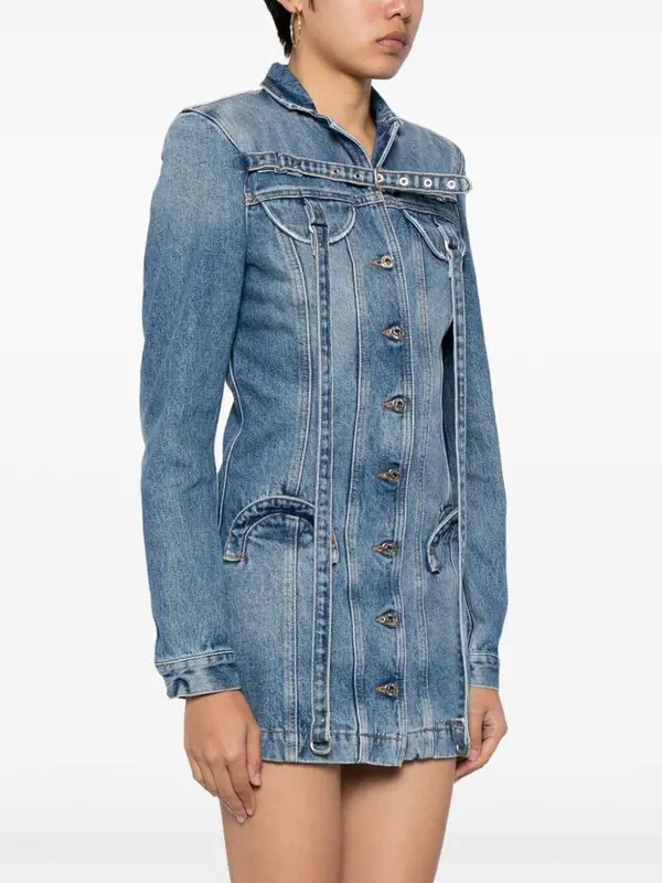 Off-White Denim Minidress