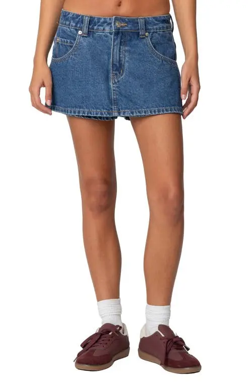 EDIKTED Talia Denim Skort