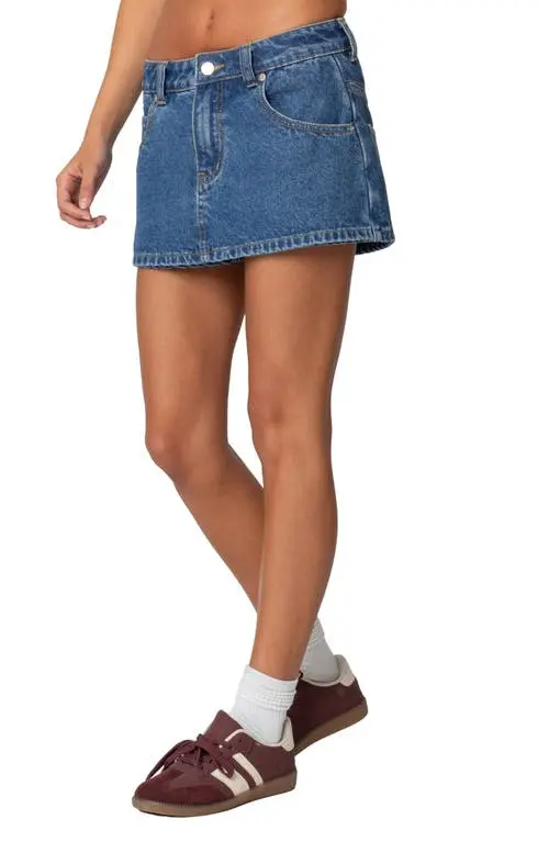 EDIKTED Talia Denim Skort