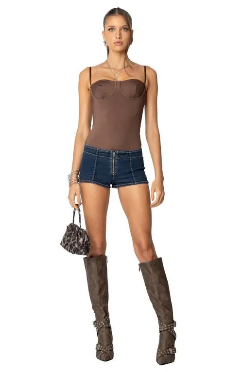 EDIKTED Laurel Bustier Bodysuit