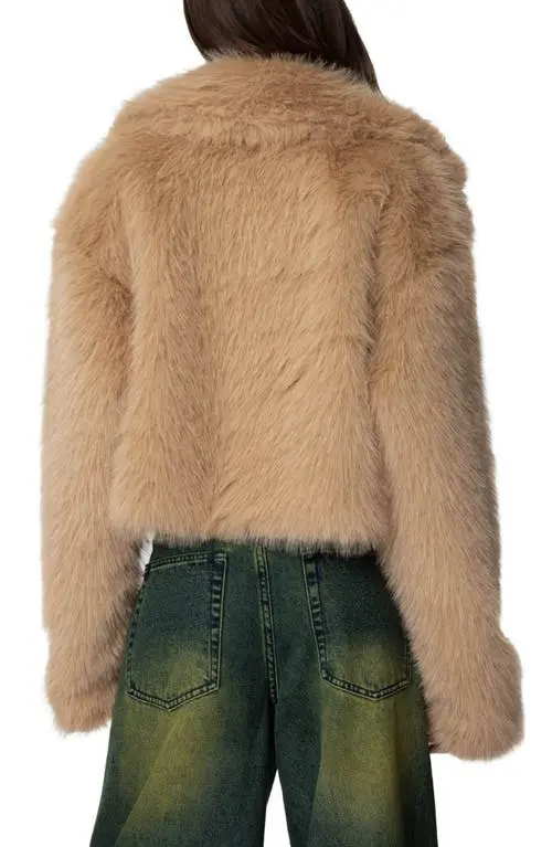 EDIKTED Sierra Faux Fur Jacket