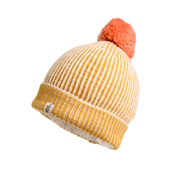 NIRVANNA DESIGNS Allen Pom Beanie - Honey