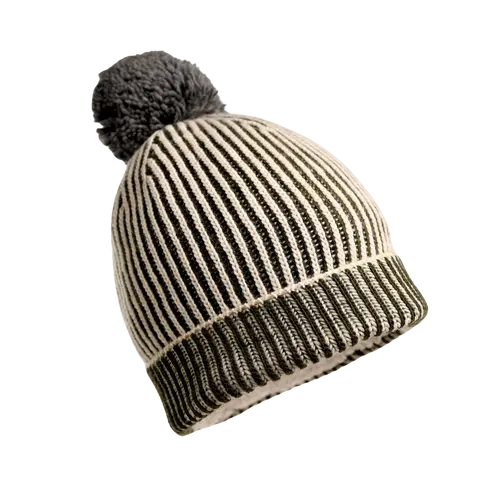 NIRVANNA DESIGNS Allen Pom Beanie - Honey