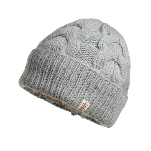 NIRVANNA DESIGNS Lenox Cable Knit Beanie - Sky