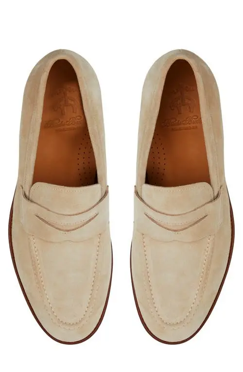 Brooks Brothers Greenwich Penny Loafer - Medium Beige