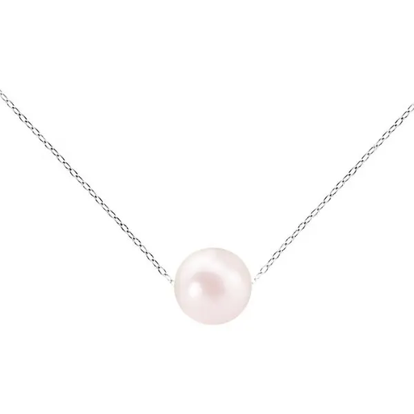 DONATELLO GIAN Sterling Silver Shell Pearl Necklace - Pink