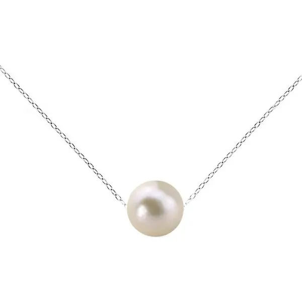 DONATELLO GIAN Sterling Silver Shell Pearl Necklace - White