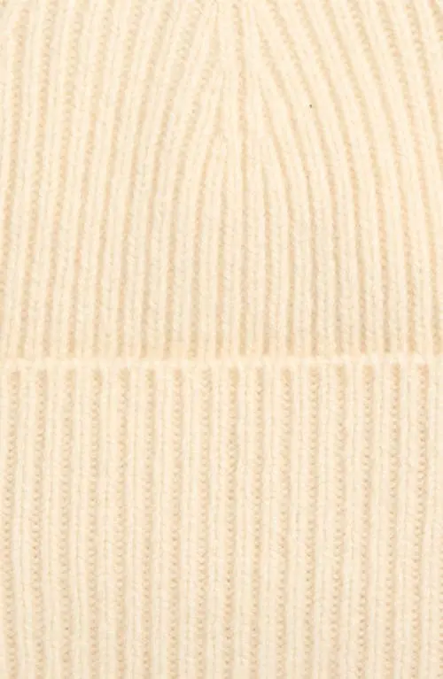 TOTEME Wool & Cashmere Rib Beanie