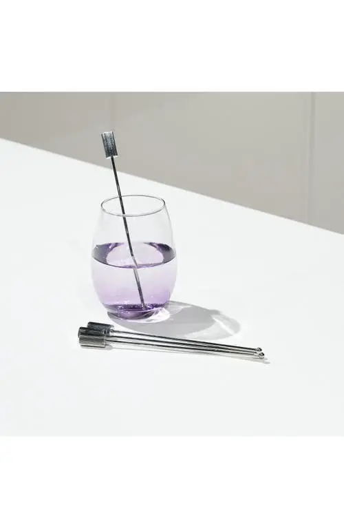 ANNA NEW YORK Striations Set Of 4 Drink Stirrers