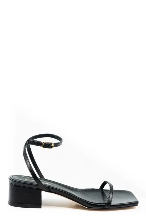 ANDREA GOMEZ Brook Minimal Sandals - Black