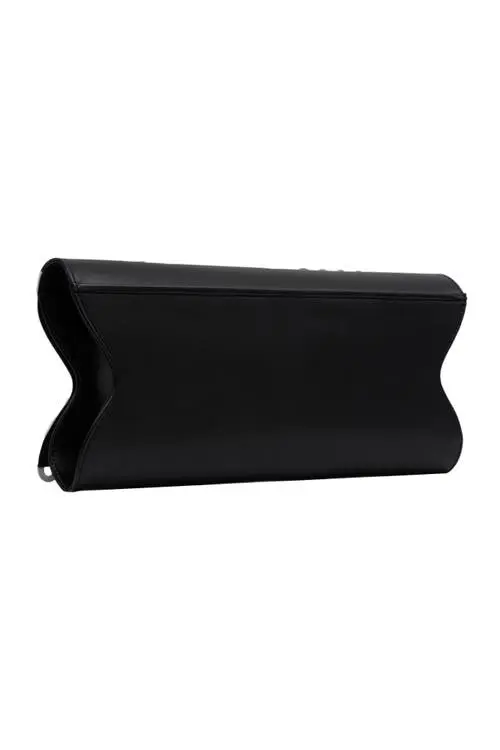 Perrin Le Corset Perforé Clutch - Black
