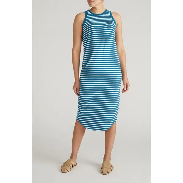 Universal Standard Cal Tank Midi Dress - Ink Blue