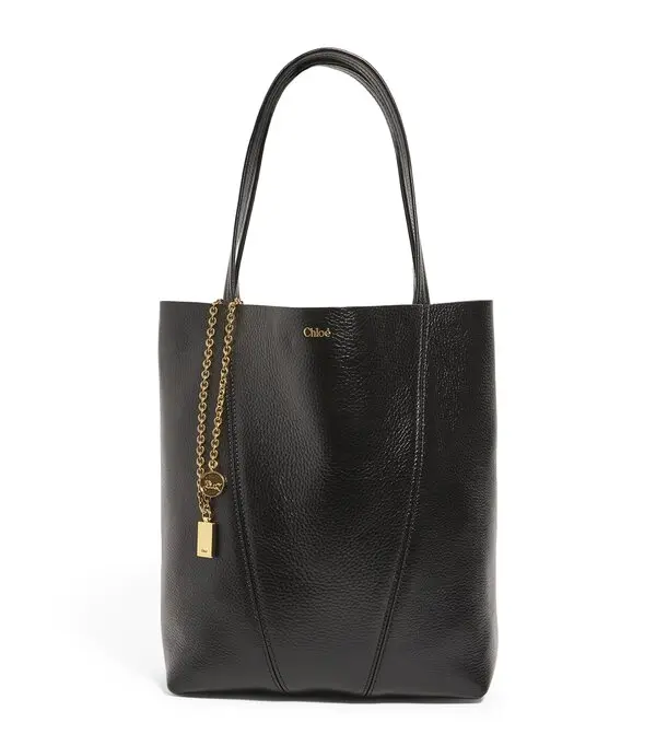 Chloé Medium Spin Tote Bag - Black