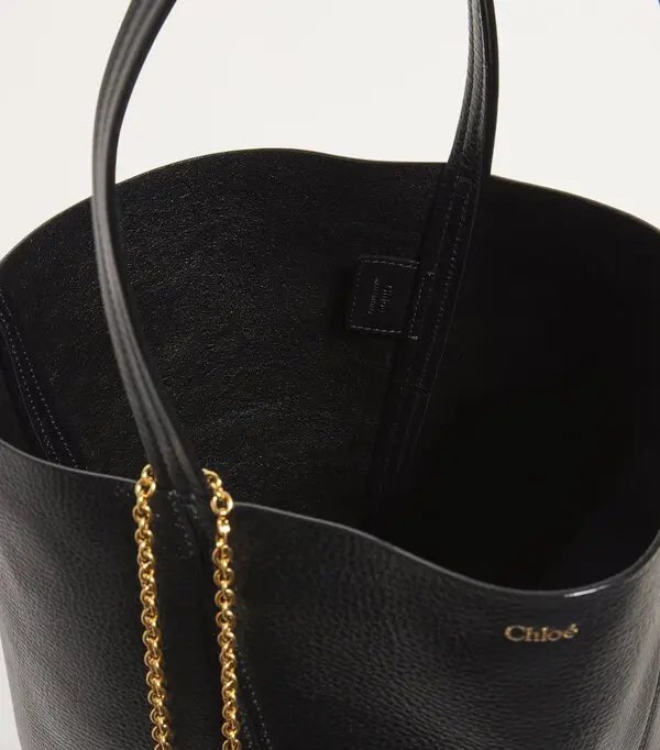 Chloé Medium Spin Tote Bag - Black