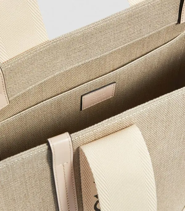 Chloé Woody Medium Tote - Pink