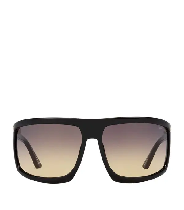 TOM FORD Injected Sunglasses - Black