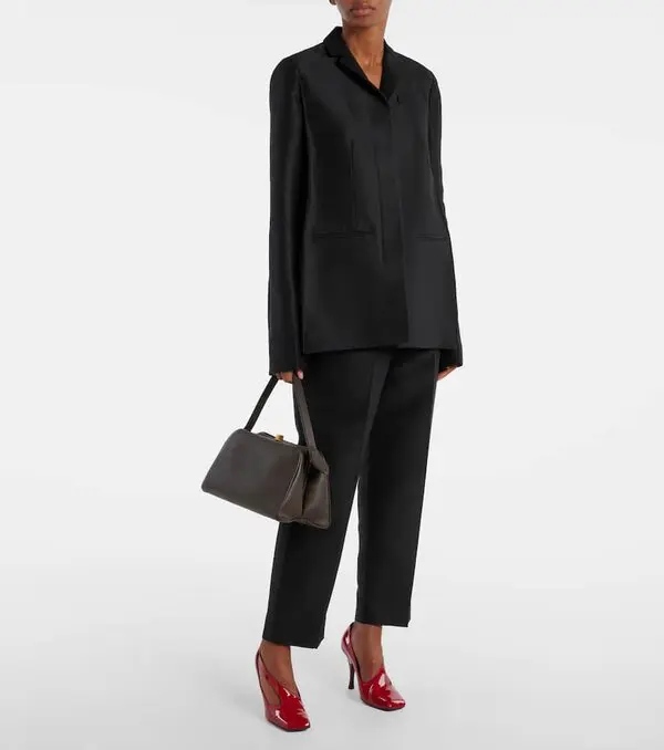 Khaite - Khaite Cate Leather Tote