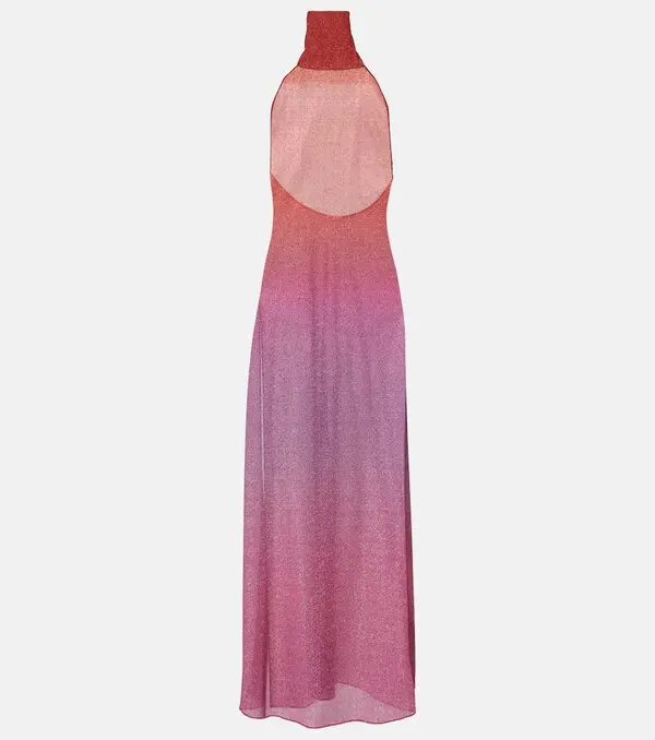 Lumire Ombr Metallic Maxi Dress - Multicoloured