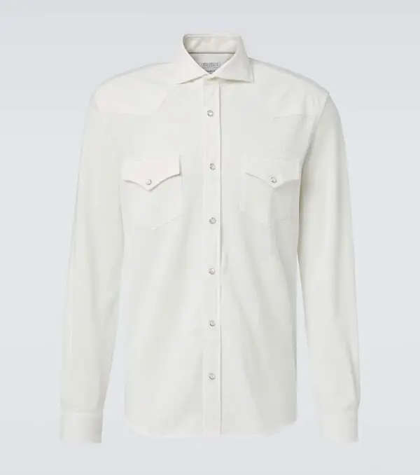 Brunello Cucinelli Cotton Shirt