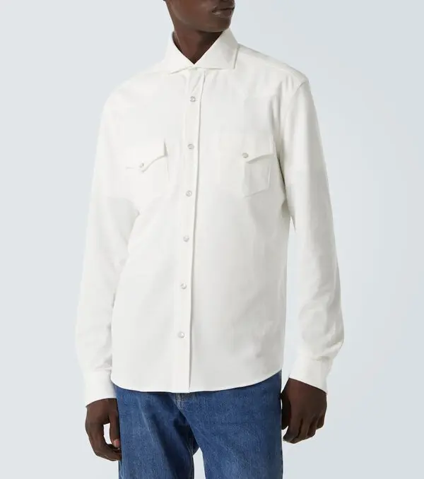 Brunello Cucinelli Cotton Shirt
