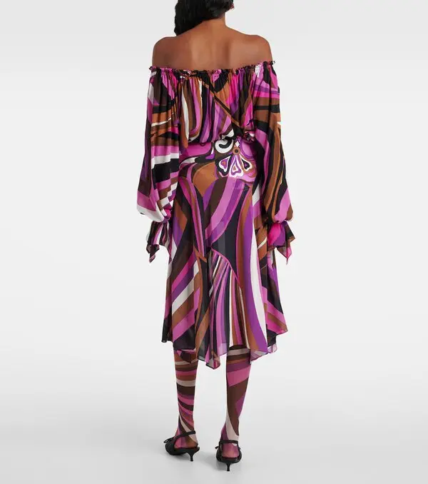 Emilio Pucci Iride Printed Tights