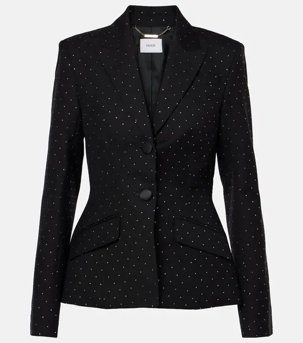 Erdem Polka-dot Blazer