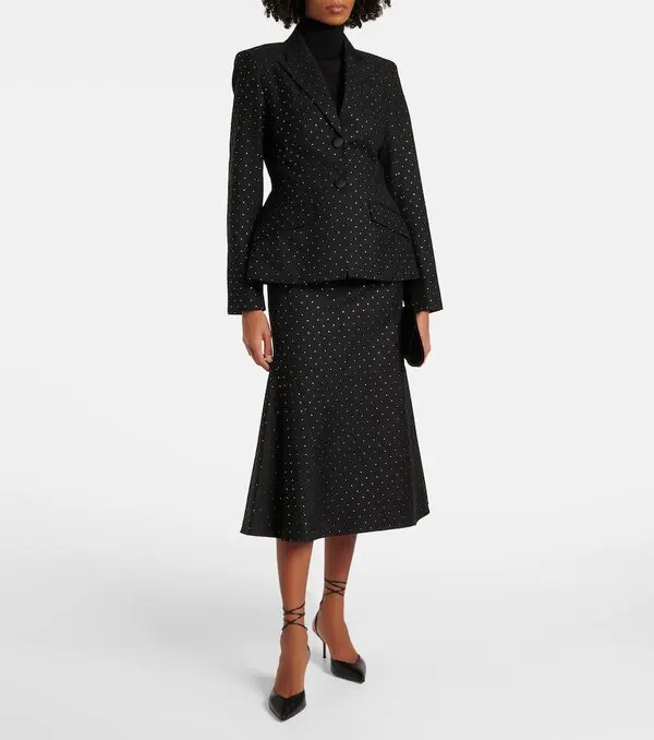 Erdem Polka-dot Blazer