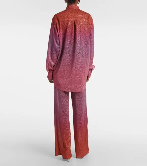 Oseree Lamé Shirt - Multicoloured