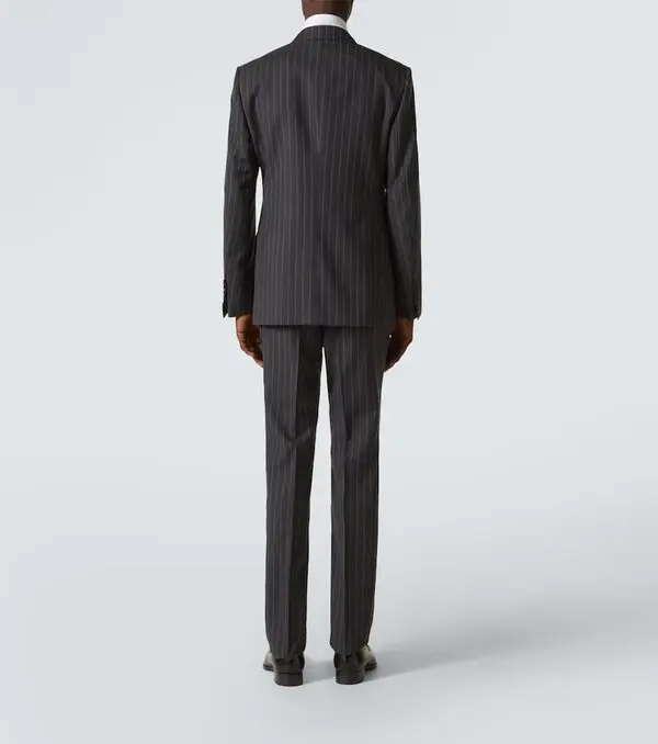 TOM FORD Pinstripe Wool And Mohair Suit
