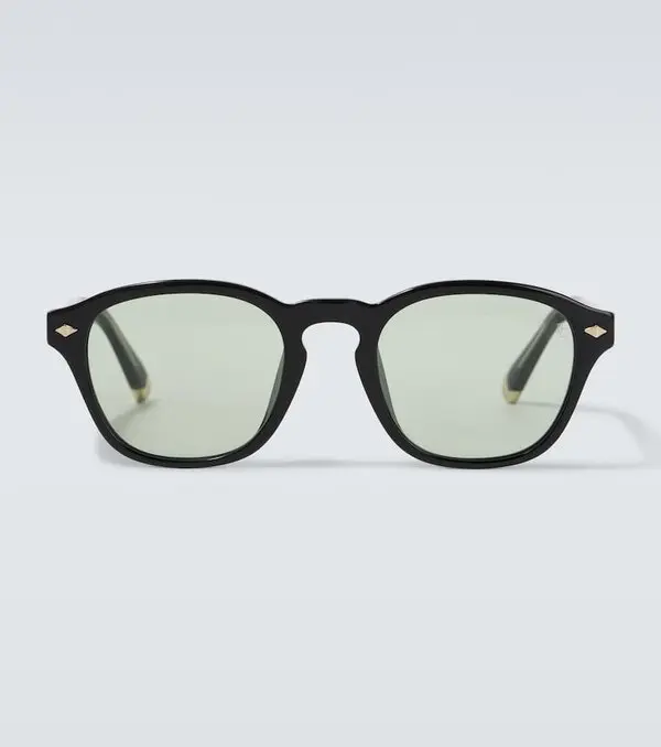 Brunello Cucinelli Round Frame Sunglasses - Black