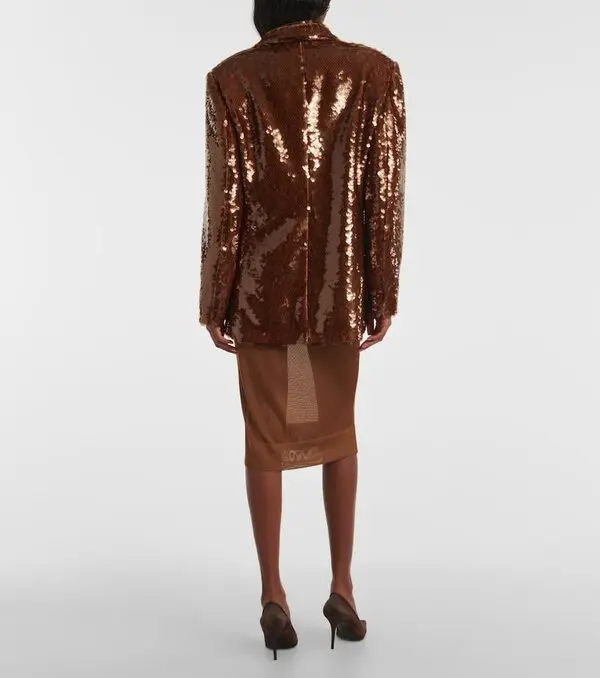 BLAZÉ MILANO Tarantella Chiller Sequined Blazer