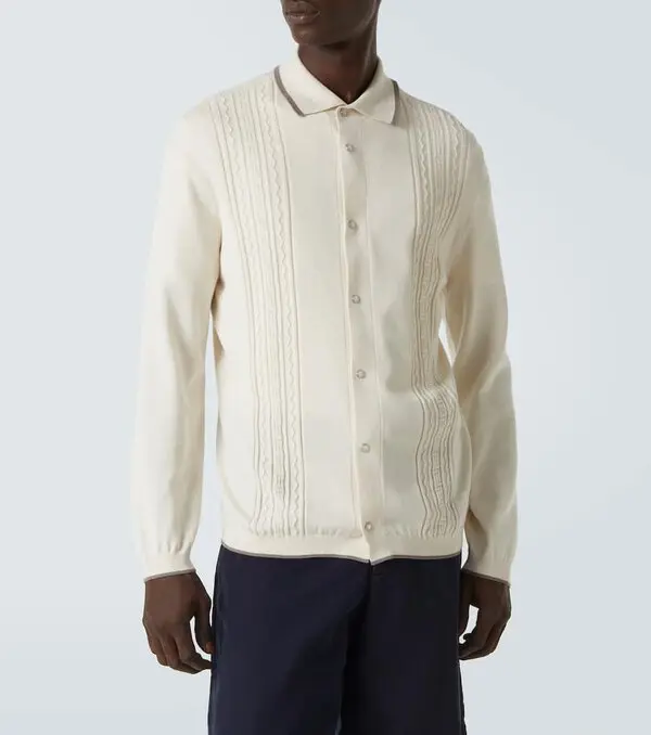 Brunello Cucinelli Cotton Polo Sweater