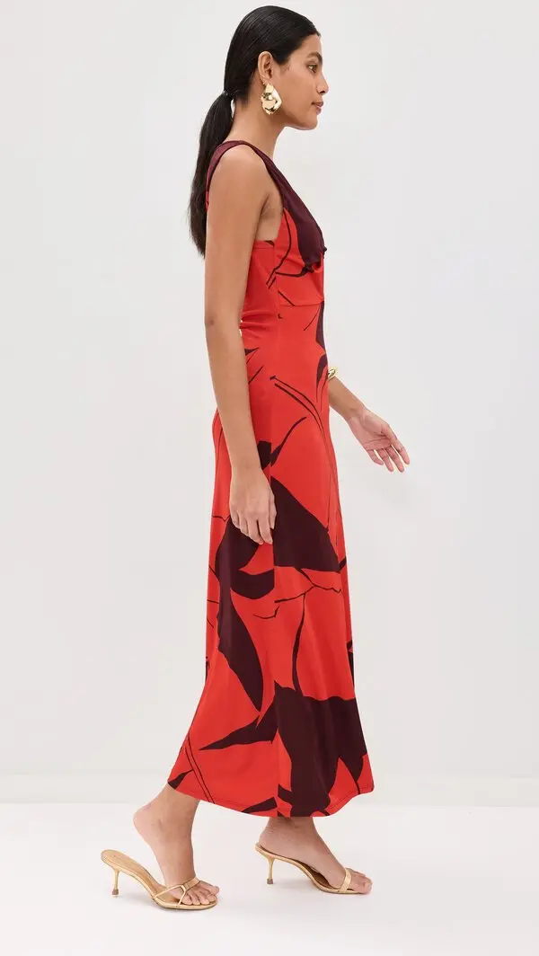 strapless open back dress Blue Tiered Ruffle Skirt with Red Lobsters 18-24 Months