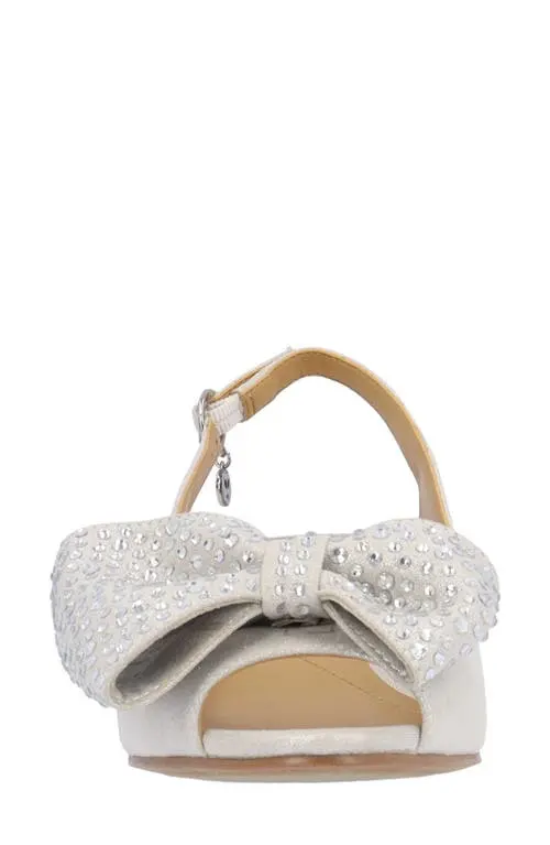 J. Reneé Lirain Slingback Sandal - Silver