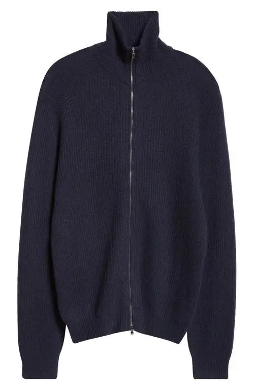 Thom Sweeney Fisherman Cashmere Zip Cardigan