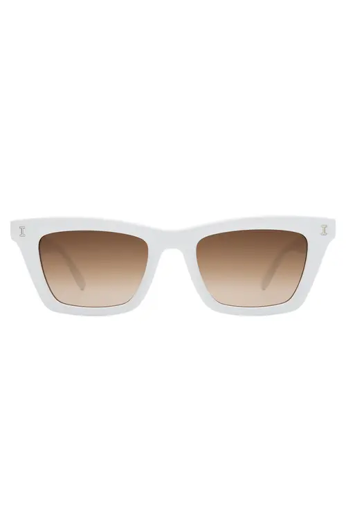Illesteva Portugal Sunglasses - White / Brown