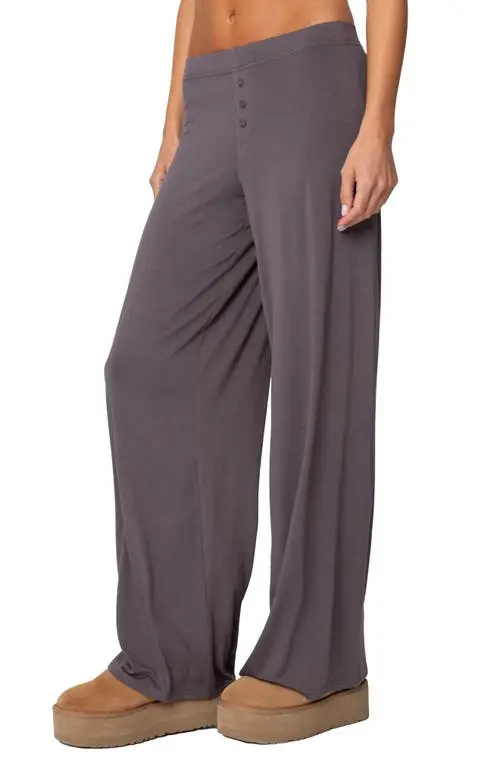 EDIKTED Kait Low Rise Wide Leg Pants