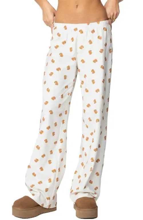 EDIKTED Cottontail Stretch Cotton Lounge Pants