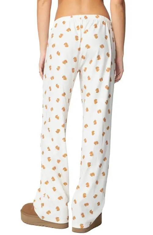 EDIKTED Cottontail Stretch Cotton Lounge Pants