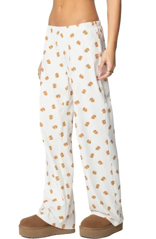 EDIKTED Cottontail Stretch Cotton Lounge Pants