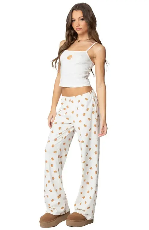 EDIKTED Cottontail Stretch Cotton Lounge Pants
