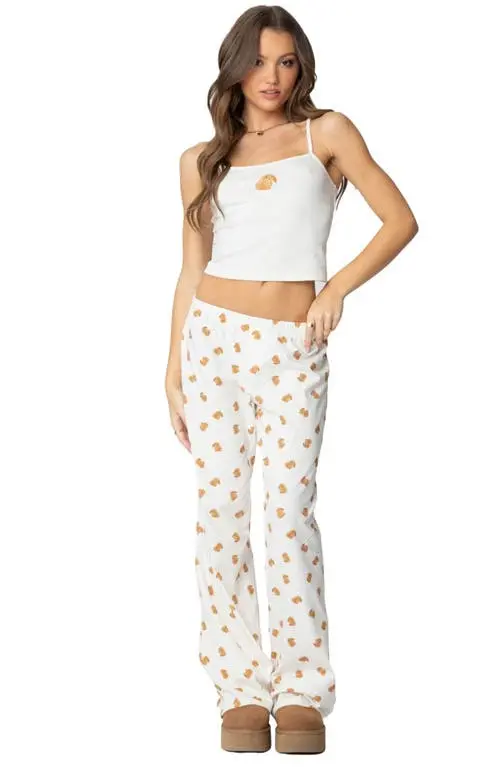 EDIKTED Cottontail Stretch Cotton Lounge Pants