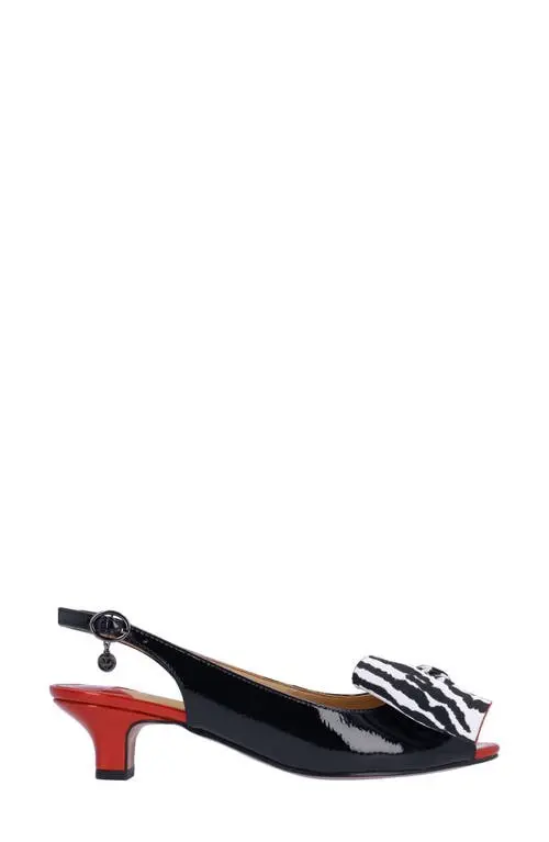 J. Reneé Lirian Slingback Peep Toe Sandal
