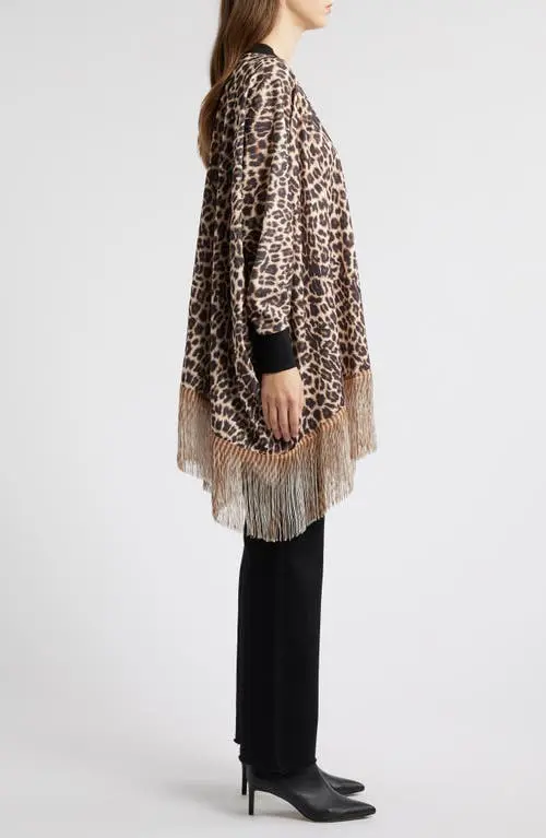NIKKI LUND Leisa Faux Poncho