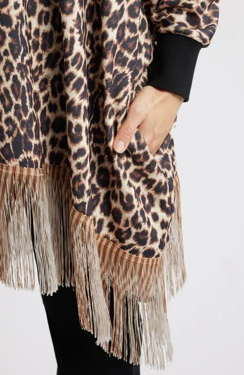NIKKI LUND Leisa Faux Poncho