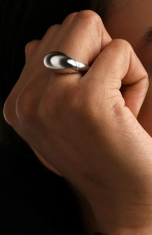 PDPAOLA Bold Dome Ring - Silver