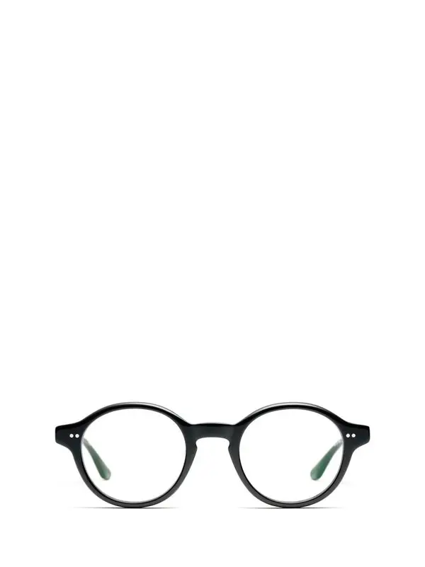 PETER AND MAY Round Eyeglasses - Black