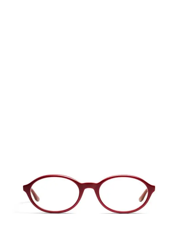 PETER AND MAY Oval Eyeglasses - Red